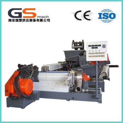 China Single / Double Screw Plastic Pellet Making Machine For PVC Cable / Wire Materials for sale
