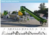 China PP PE Films Recycled Plastic Recycling Extruder Single Screw With Washing Line for sale