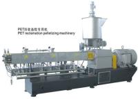 China 400-500kg/H Capacity Plastic Recycling Extruder For PET Bottle Recycled Material for sale