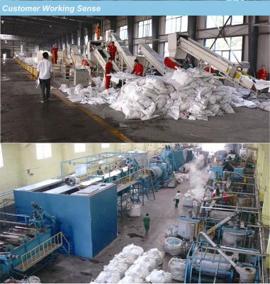 China Plastic Films Recycling Extruder Machine , Waste Plastic Granules Making Machine  for sale