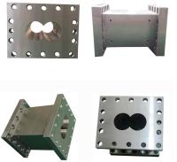 China CR26MOV CR12MOV Extruder Screws And Barrels , Extruder Spare Parts 71mm Screw Diameter for sale