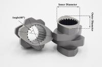 China 50.5mm Diameter Twin Extruder Screw Elements , Screw Elements Twin Screw Extruder  for sale