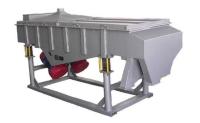 China Carbon Steel Q235 Extruder Machine Parts Large Capacity  Linear Vibrating Sieve for sale