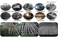 China Vented Plastic Extruder Single Screw And Barrel With Nitrided Treatment for sale