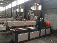 China AS/PA/PC Carbon Fiber Plastic Pellet Extruder High Efficiency Heat Transfer for sale