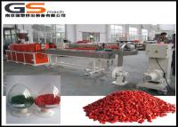China PET Bottle Extruder Pellet Machine , Two Screw Plastic Pellet Making Machine  for sale
