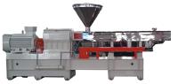 China 800-1000kg/H Capacity Co Rotating Twin Screw Extruder For High Molecule Chemistry Line for sale