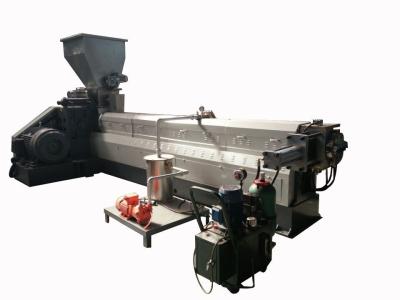 China Electrical Control System Plastic Recycling Extruder With Granule Cutting Machine for sale