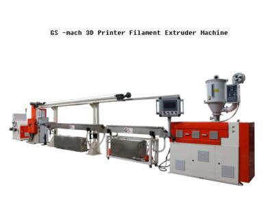 China 1.75 Mm 3.0 Mm 3d Printer Filament Making Machine 15 - 30 Kg/H for sale