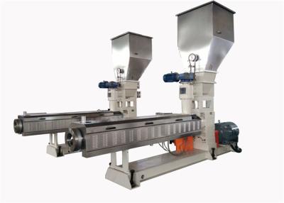 China Filler Masterbatch Single Screw Plastic Extruder 220V / 380V / 440V / 3P for sale