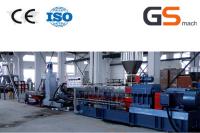China 300 - 550 kg/h Filler Masterbatch Machine Plastic Extrusion Machine High Rotating Speed for sale