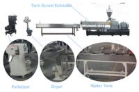 China Electrical Control  PP ABS Double Screw Extruder Water Strand Pelletizing Line for sale