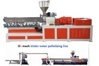 China EVA Double Screw Extruder Plastic Making Machine Under Water Pelletizing System for sale