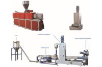 China PP Caco3 Water Ring Pelletizing Double Screw Extruder  200 - 300 kg/h for sale