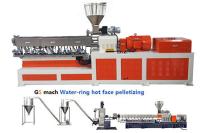 China PP Caco3 Water Ring Pelletizing Double Screw Extruder  200 - 300 kg/h for sale