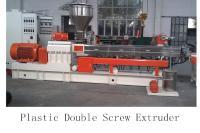 China Double Screw Plastic Extruder Making Machine For PP PE ABS PVC for sale