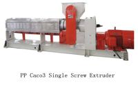 China PP Caco3 Single Screw Extruder Making Machine Water Ring Pelletizing System for sale
