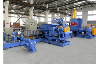 China 1000 - 2000 kg/h Kneader Mixer Plastic Granulator Machine CE IS9001 for sale