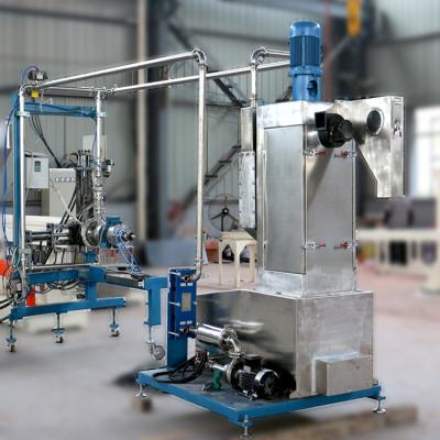 China Compound Granules PE Pellet Making Machine , 500Kg / H Underwater Pelletizing System for sale