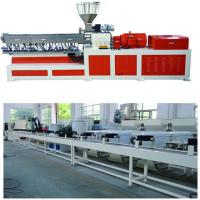 China Electricity Twin Screw Extruder Granulation Pelletizing System PP PE Conveyor Belt Machine for sale