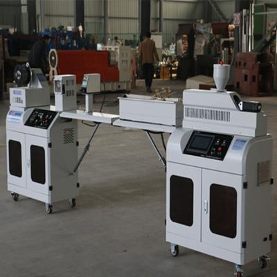 China Lab Plastic Filament Extruder Machine , Desktop 3d Printer Filament Maker for sale