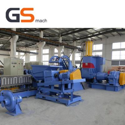 China Filler Masterbatcg Kneader Single Screw Extruder Machine With Hot Cutting System for sale