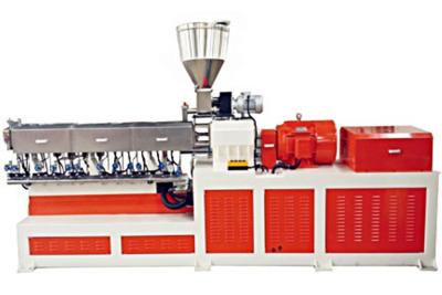 China 300 Kg / H Pvc Pelletizing Machine Twin Screw Extruder For Wire / Cable for sale