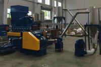 China Granules Plastic Recycling Granulator Machine Hot Cutting 500 - 600 Kg / H for sale