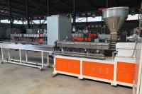 China Double Screw Pvc Pelletizing Machine With Water Strand Cutting System for sale