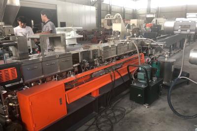China Recycling Extrusion Line Pvc Pelletizing Machine For Plastic Granules for sale