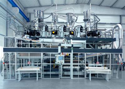 China Soft Decoration Cast Film Extrusion Machine 3D Film Embossing 5 - 15m/Min Speed for sale
