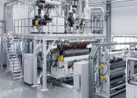 China PVC Cast Film Extrusion Line Roll To Roll Making Machine Extrusion Lamination for sale