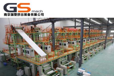 China 800 - 1000kg/H Box Stone Paper Machinery Waterproof Notebook Production Line for sale