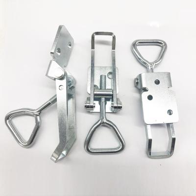China Carbon Steel Duct Clamp Connector 4mm Thickness Precision Sheet Metal Fabrication for sale