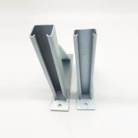 China Q235 Steel Welding Hanging Rail Roller Bracket 80mm Custom for sale