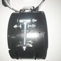 China Carbon Steel Hose Clamp Sheet Metal Fabrication Parts 60-800mm Diameter for sale