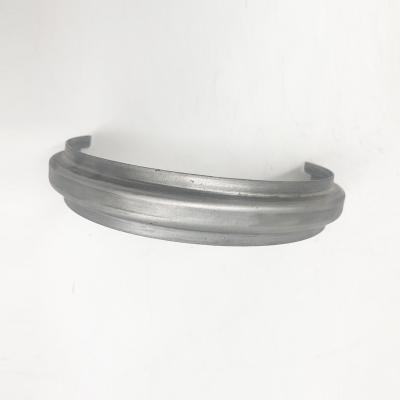 China Carbon Steel Strip Duct Clamp 0.8mm-2mm Thickness 80mm-800mm Diameter Rolling Service for sale