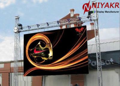 China Outdoor Waterproof P6 Rental LED Display High Refresh Rate 6000 Cd/sqm for sale