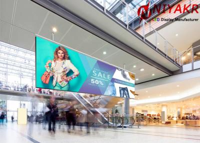China High Resolution 4mm Indoor Full Color LED Display For Advertisement , Banks for sale