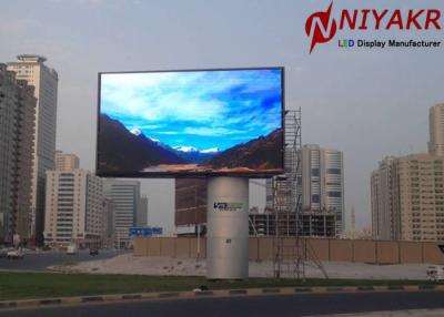 China Full Color Outdoor Advertising LED Display 8mm Pixel Pitch Easy Maintenance for sale