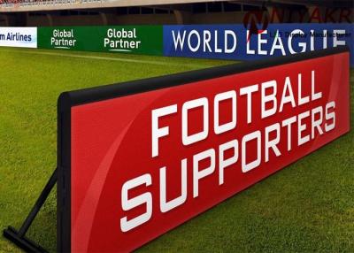 China P10 Outdoor Football Stadium LED Display Banners For Perimeter Advertising for sale
