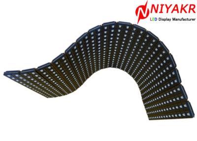 China Indoor P10 Soft Creative Flexible LED Display Screen Full Color 1500 Nit for sale