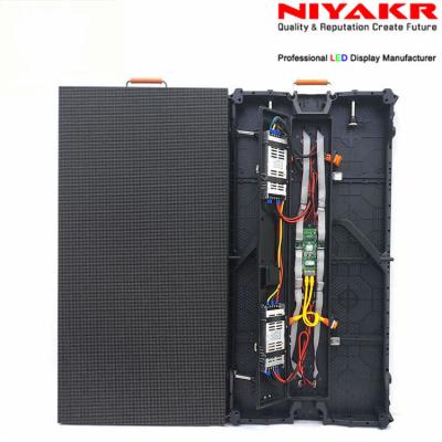China Outdoor Waterproof Led Video Wall Display P3.91 500x1000 Rental Panel 4500 Nits for sale