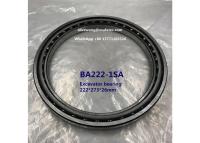 China BA222-1SA excavator bearing thin section angular contact ball bearing 222*273*26mm for sale