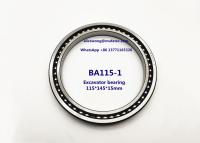 China BA115-1 excavator bearing thin section angular contact ball bearing 115*145*15mm for sale