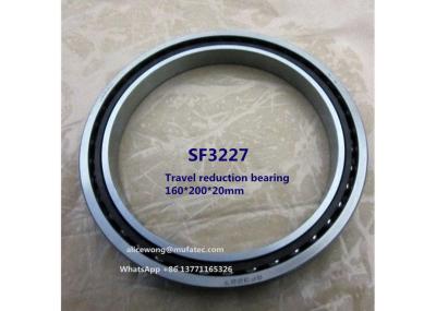 China SF3227 travel reduction bearing single row angular contact ball bearing 160*200*20mm for sale
