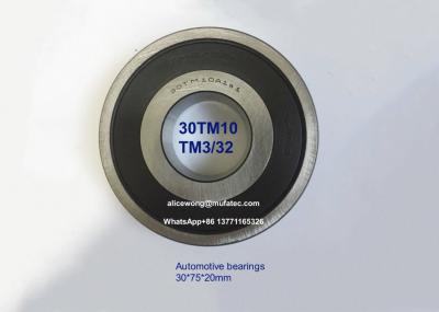 China 30TM10 TM3/32 automotive bearings special ball bearings 30x75x20mm for sale