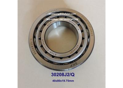 China 30208JR automotive wheel hub bearings taper roller bearings 40x80x19.75mm for sale