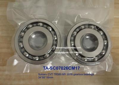 China TA-SC07026CM17 TA SC07D26CM17 Subaru CVT TR580 MY 2016 auto gearbox bearings 34*88*16mm for sale