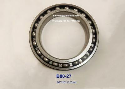 China B80-27U454 B80-27 auto bearings non-standard deep groove ball bearings 80*115*13.7mm for sale